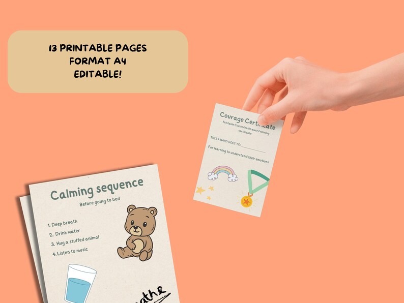 Printable Emotion Kit for Autistic Kids | Games + Flashcards + Calming ...