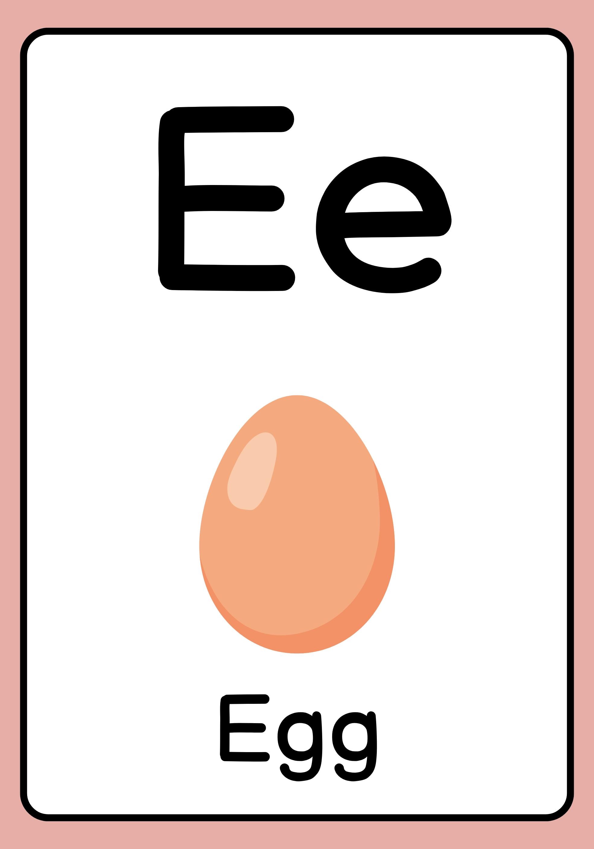 Alphabet Flashcards A–Z | Toddler Preschool Learning Printable | ABC ...