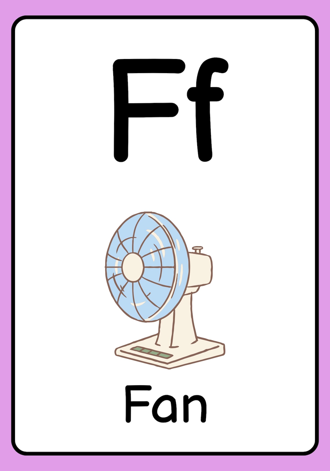 Alphabet Flashcards A–Z | Toddler Preschool Learning Printable | ABC ...