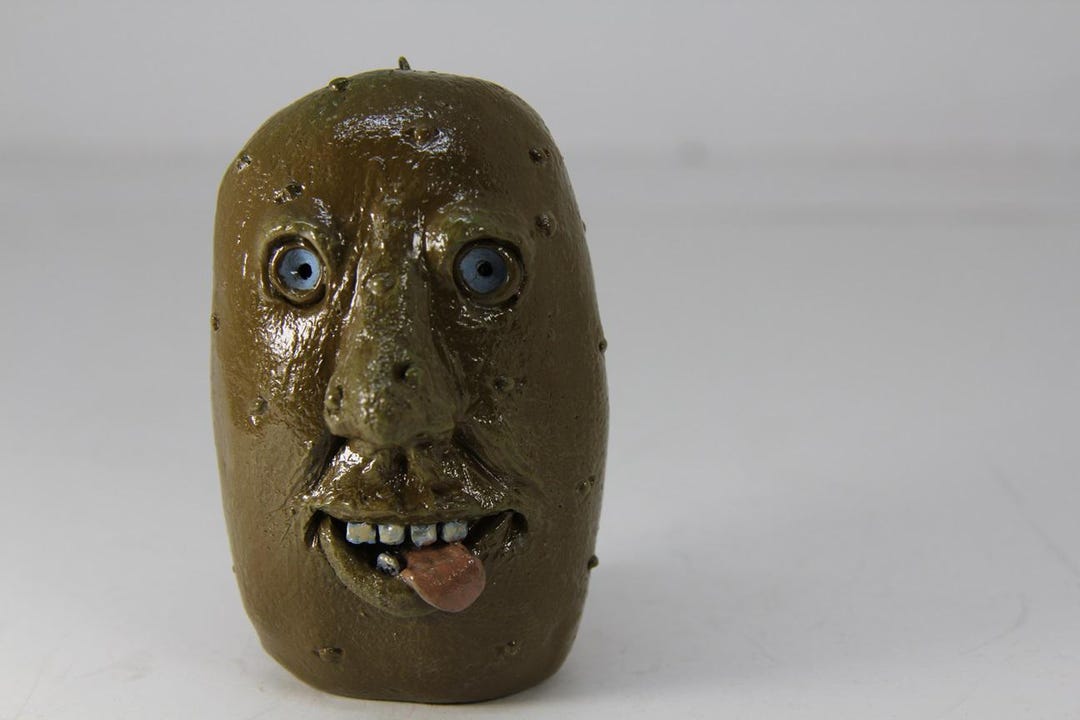 Potato With Silly Face - Etsy