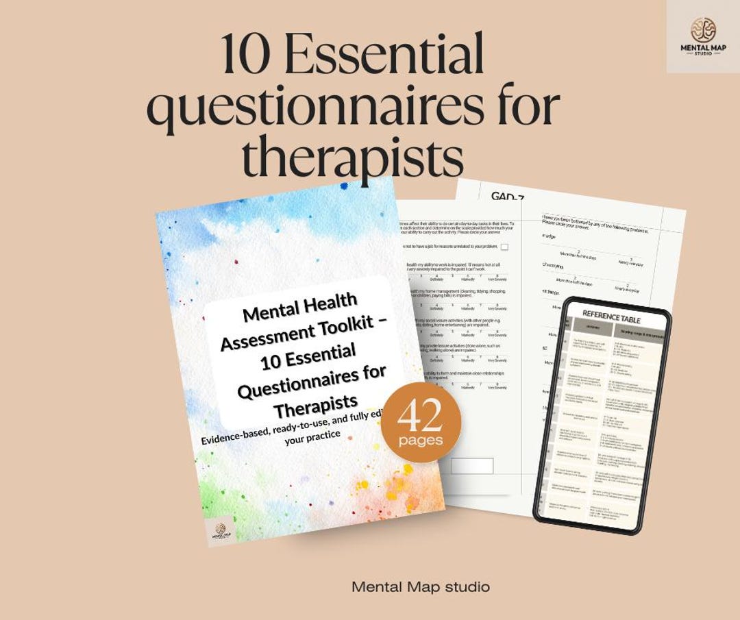 Mental Health Assessment Toolkit | Phq-9, Gad-7, WSAS, Ptsd, Ocd, Audit ...