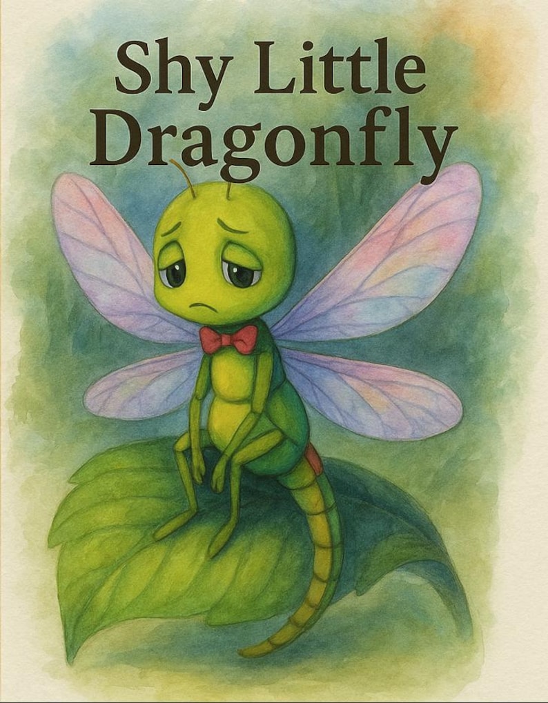 Shy Little Dragonfly – Inspirational Kids’ Book in Rhyme | Printable ...