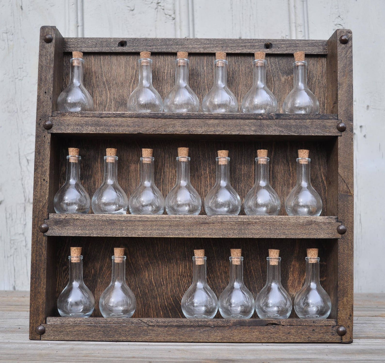 Apothecary Jar Storage Shelf Holds 21 Jars - Etsy