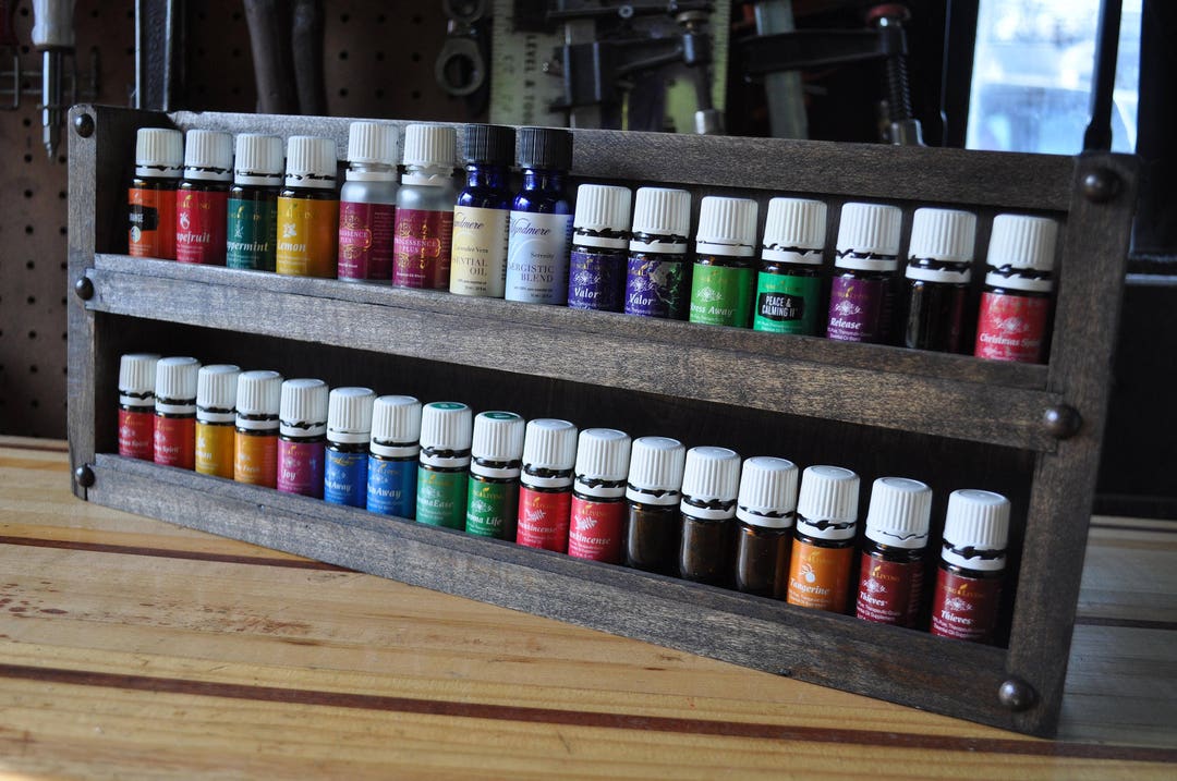 Essential Oil Storage , Holds 34 or More Oils, Essential Oil Display ...