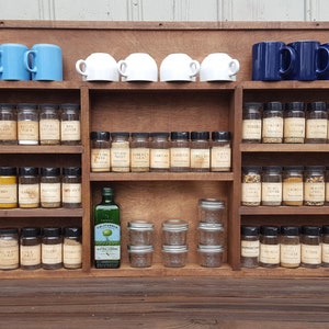 Apothecary Shelf - Jelly Cupboard Display, Rustic Jelly Cupboard - Etsy