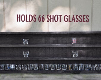 Shot Glass Display - Etsy