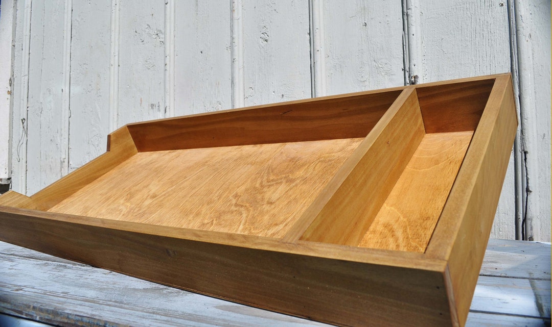 Baby Changing Tray W/ Diaper Compartment- Natural Color - Etsy