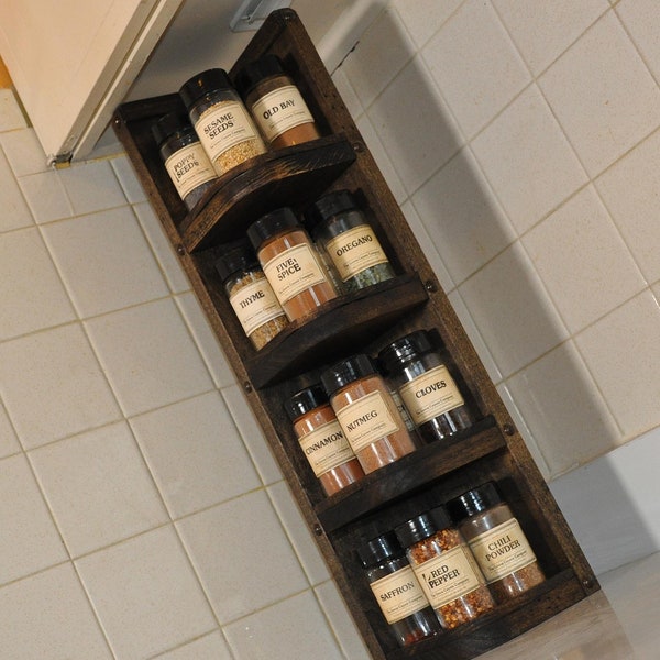 Corner Spice Rack - Etsy