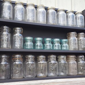 Mason Jar Storage Display Rack - Etsy