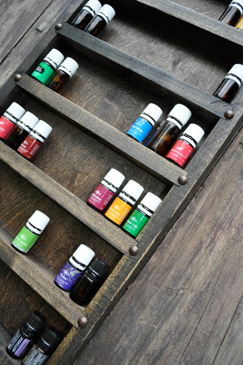 Essential Oil Storage Holds Over 100 Oils Essential Oil | Etsy