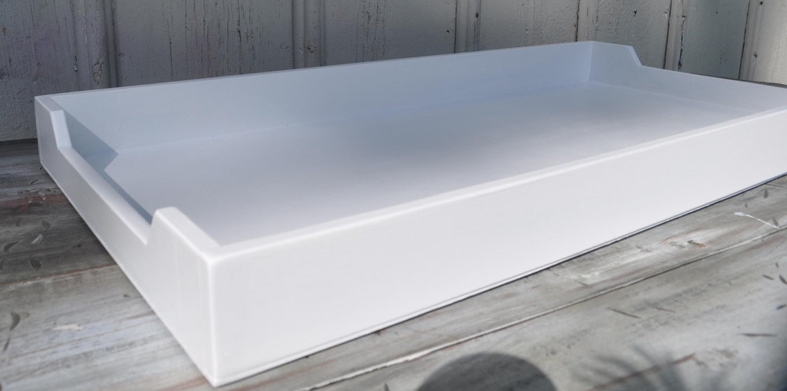 Baby Changing Tray in WHITE - Etsy