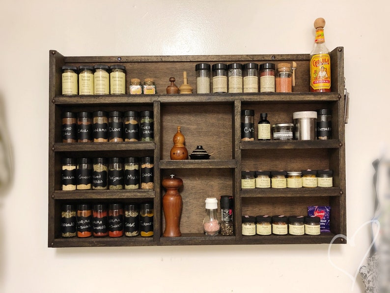 Apothecary Shelf - Jelly Cupboard Display, Rustic Jelly Cupboard - Etsy