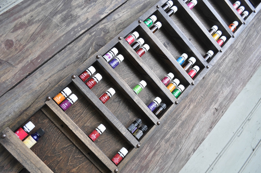 Essential Oil Storage , Holds Over 100 Oils, Essential Oil Display ...