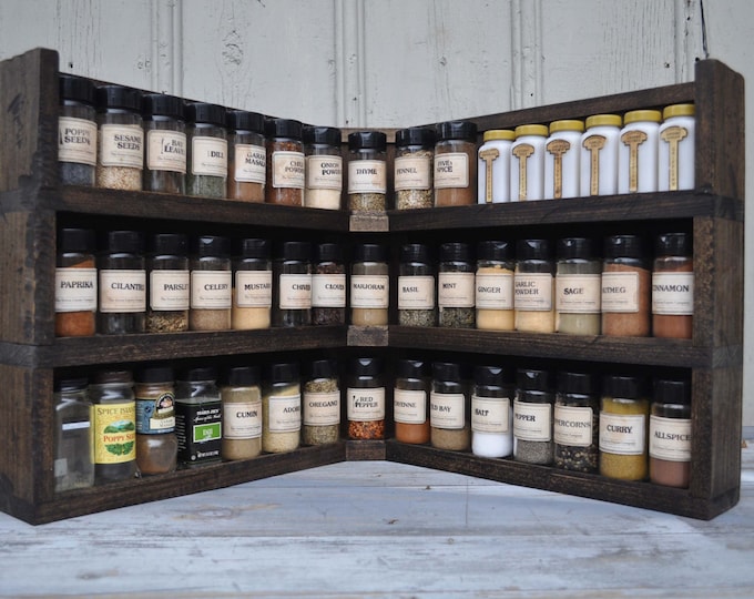 Spice Rack-large Free Standing Spice Rack. - Etsy