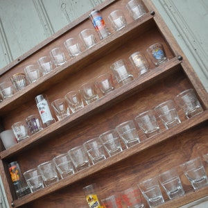 Shot Glass Display, Hard Rock Shot Glass, Wall Mounted Shot Glass ...