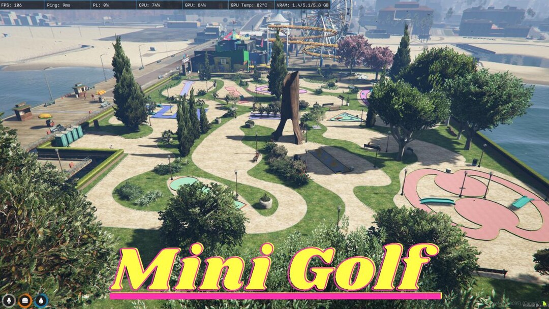 FIVEM Mlo Mini Golf Club Fully Optimized - Etsy Australia