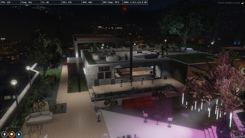 Roof Top Sky Line | Fivem Mlo || Fully Optimized | High Quality - Etsy