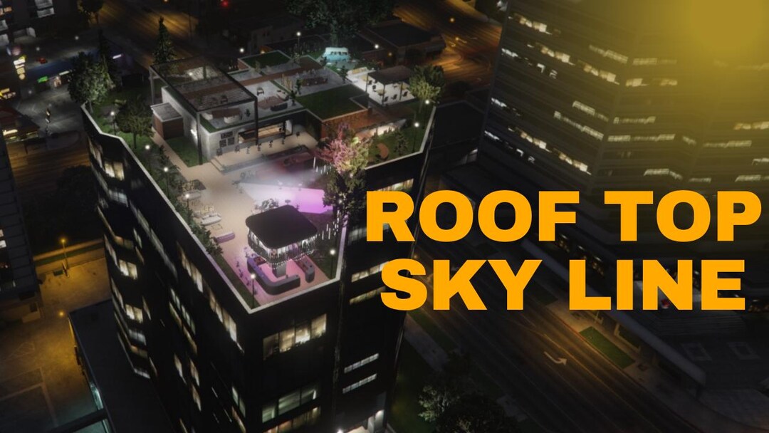 Roof Top Sky Line | Fivem Mlo || Fully Optimized | High Quality - Etsy