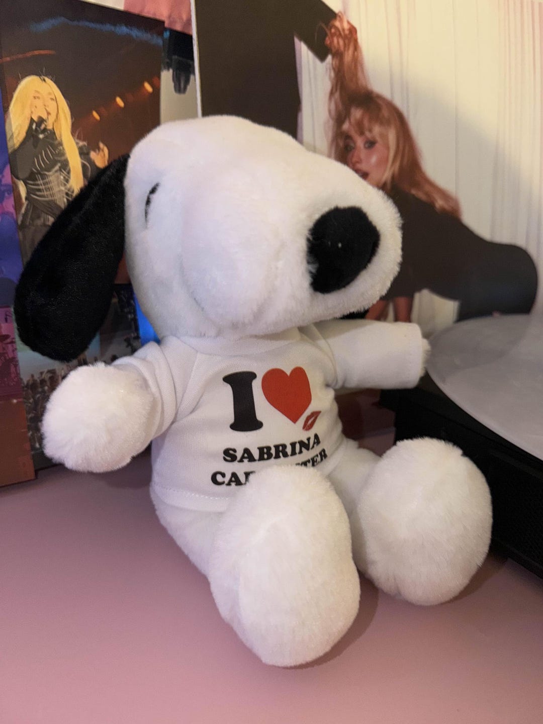 Sabrina Carpenter Snoopy Teddy (snoopbrina) - Etsy