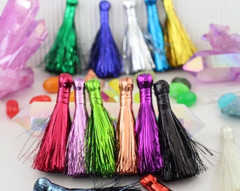Metallic Tassels | Etsy