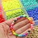 Enamel Sprinkles Round Beads, 6mm, 10 Beads, DIY Jewelry Making, Round ...