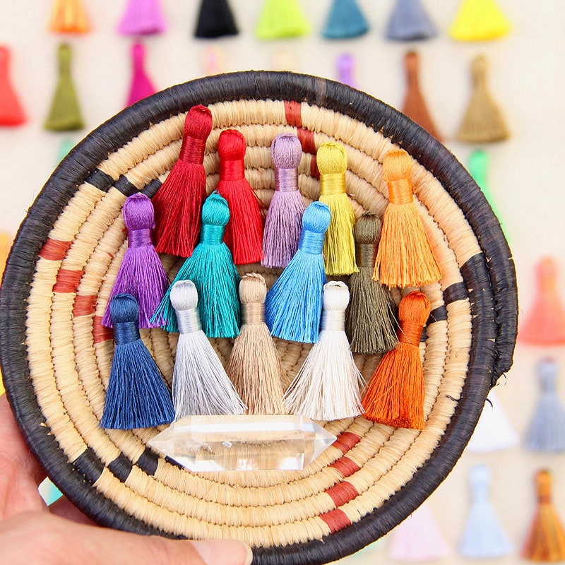 1 Mini Tassels - Etsy