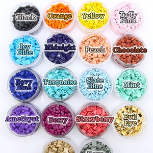 Customized Tile Bead Word Bracelet DIY Kit, Beaded Name Bracelet Kit ...