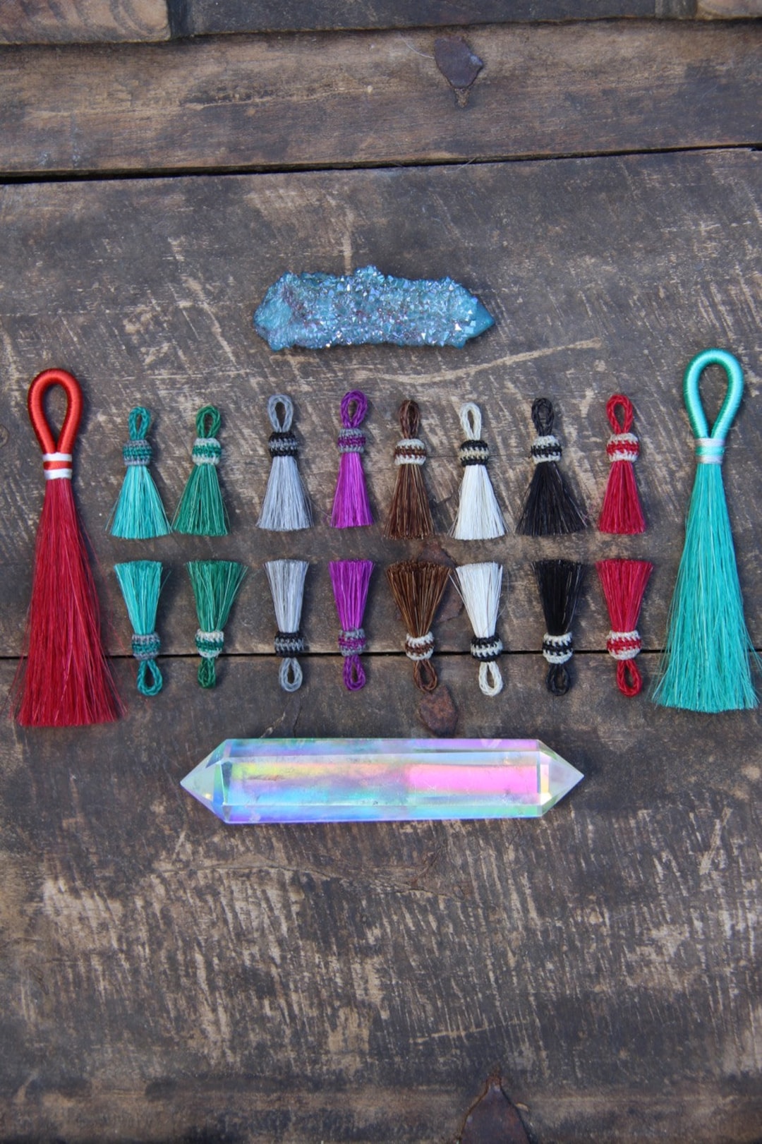 Mini Mane & Magic Horse Hair Tassels, Boho, Western Style, Jewelry ...