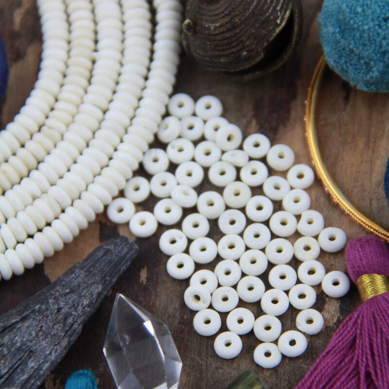 Indian Bone Beads - Etsy
