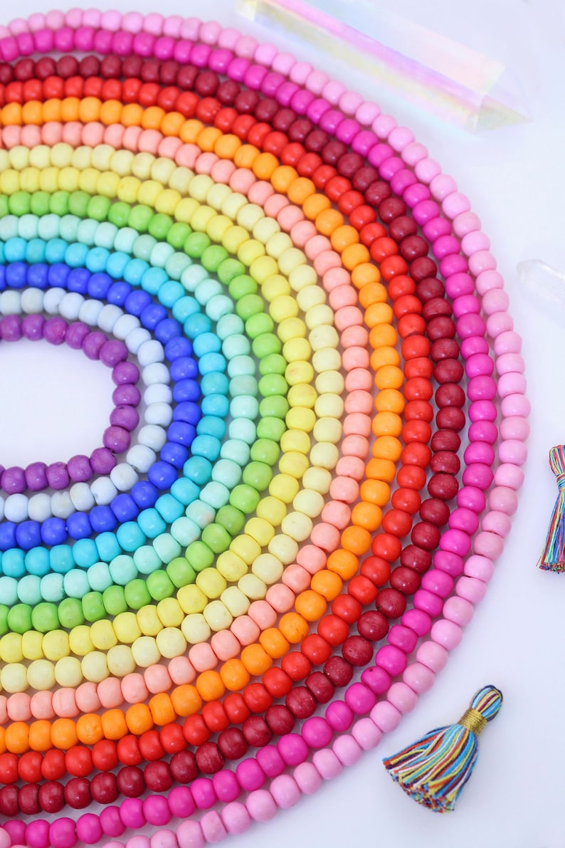 108 Bead Mala: Yoga Inspired Jewelry Beaded Bohemian | Etsy