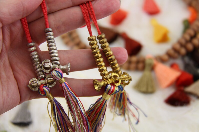 Count Your Mantras: Rainbow Tasseled Mala Counters Prayer - Etsy