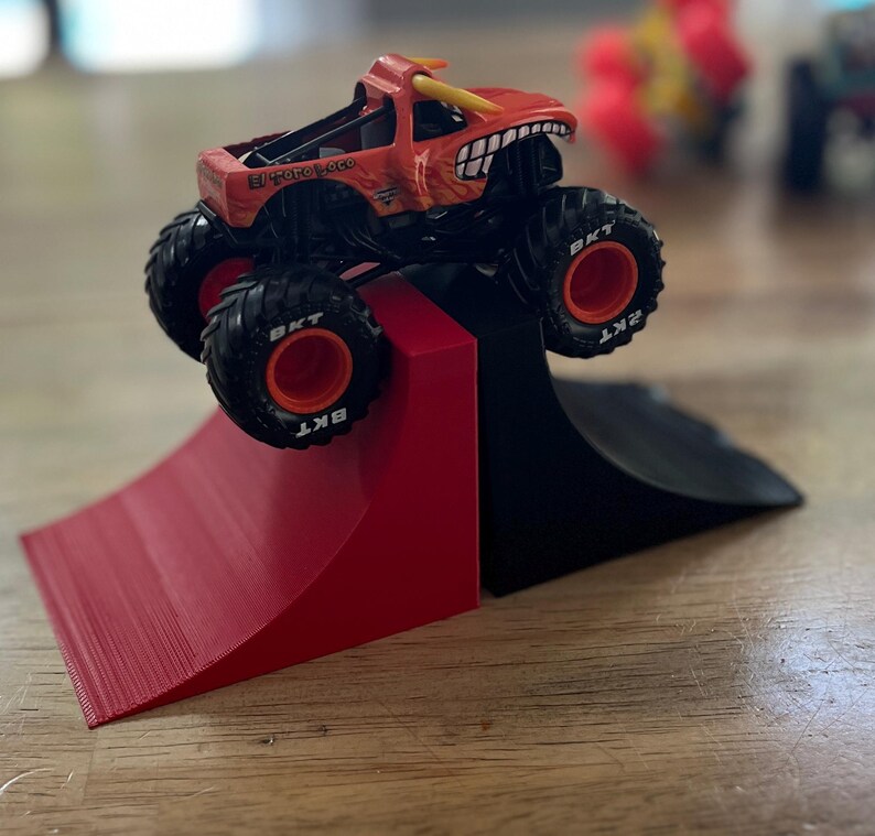 Monster Jam 1:64 Freestyle Ramp - Etsy