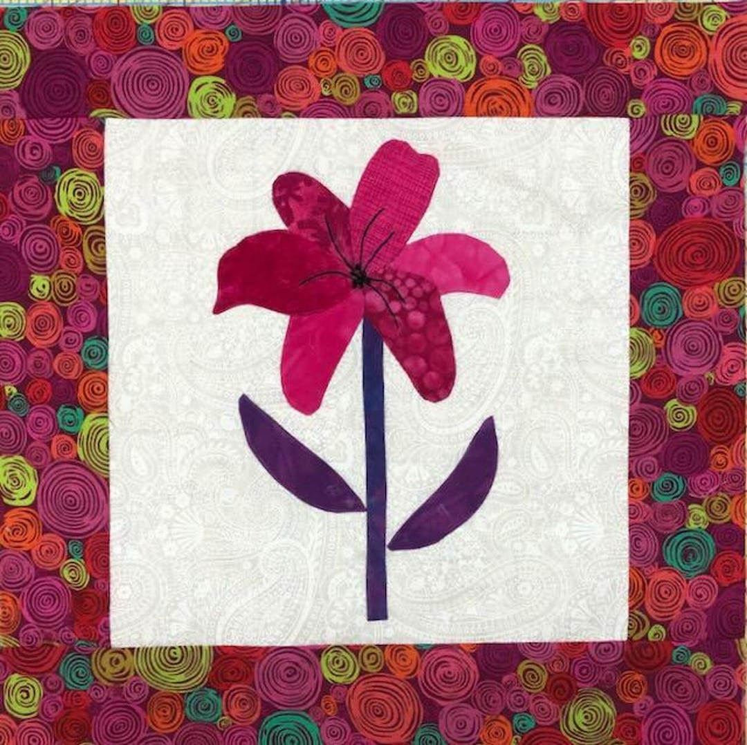 Tiger Lily Pattern - Etsy