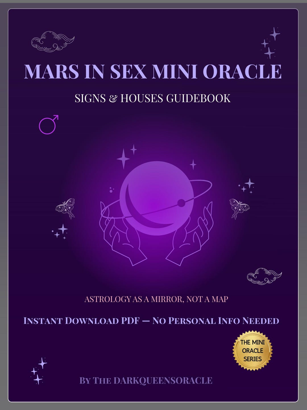 Mars In Sex Mini Oracle • Signs And Houses Guidebook • Erotic Astrology Pdf • Instant Download Etsy