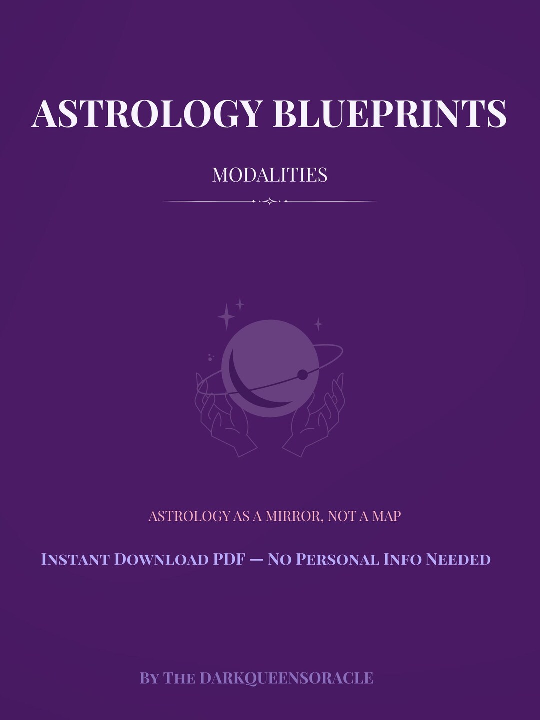 Astrology Modalities Cheat Sheet • Birth Chart Guide (PDF Download ...