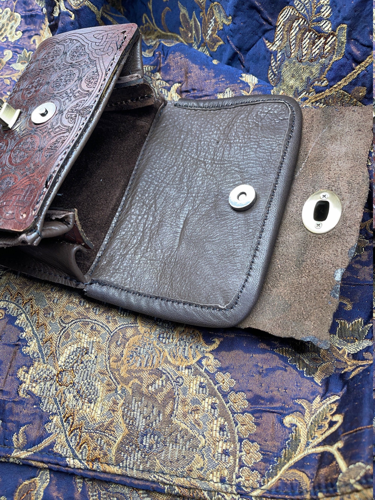 Celtic Tree of Life Clutch or Pass Through Belt Pouch | Etsy