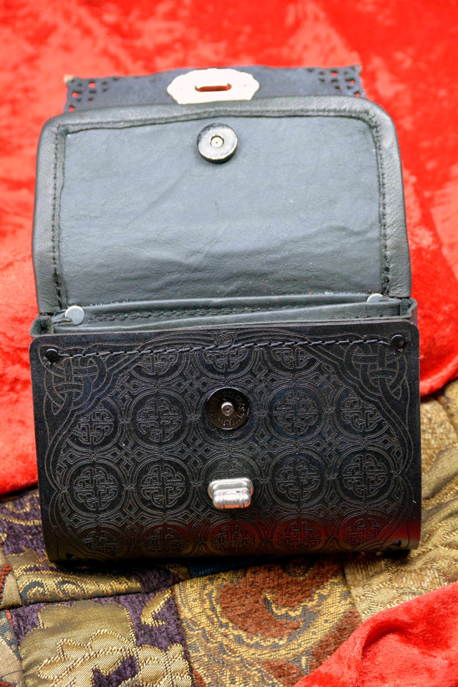 Celtic Tree of Life Clutch or Pass Through Belt Pouch | Etsy