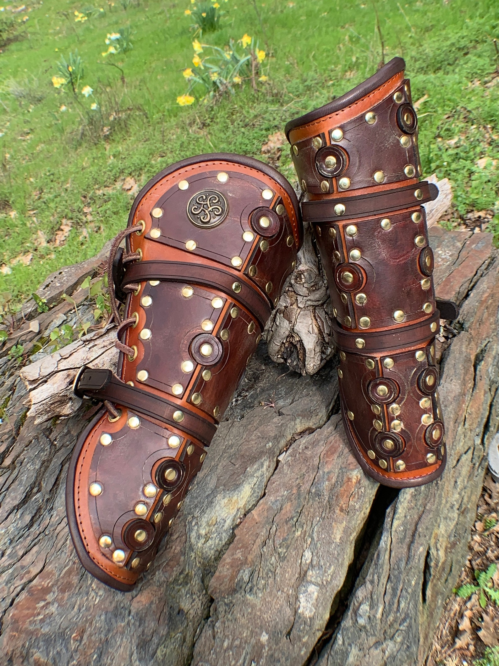 Armored Ranger Style Gauntlets | Etsy