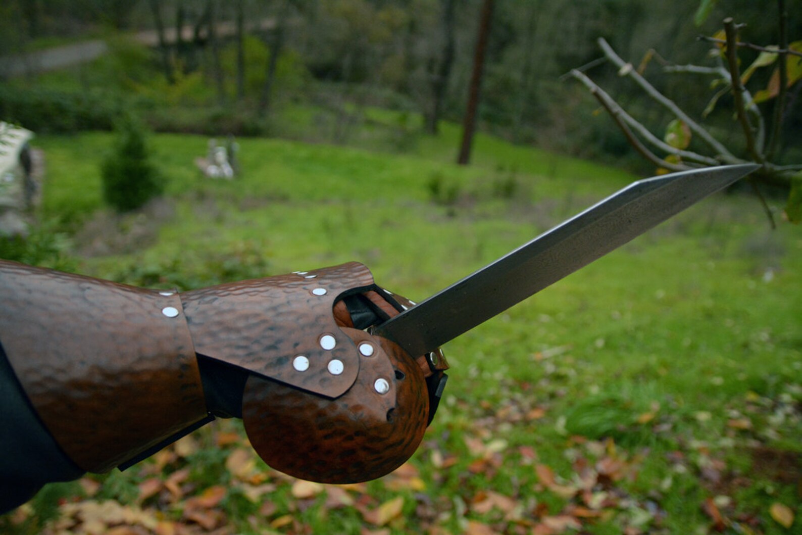 Leather Clamshell Gauntlets - Etsy