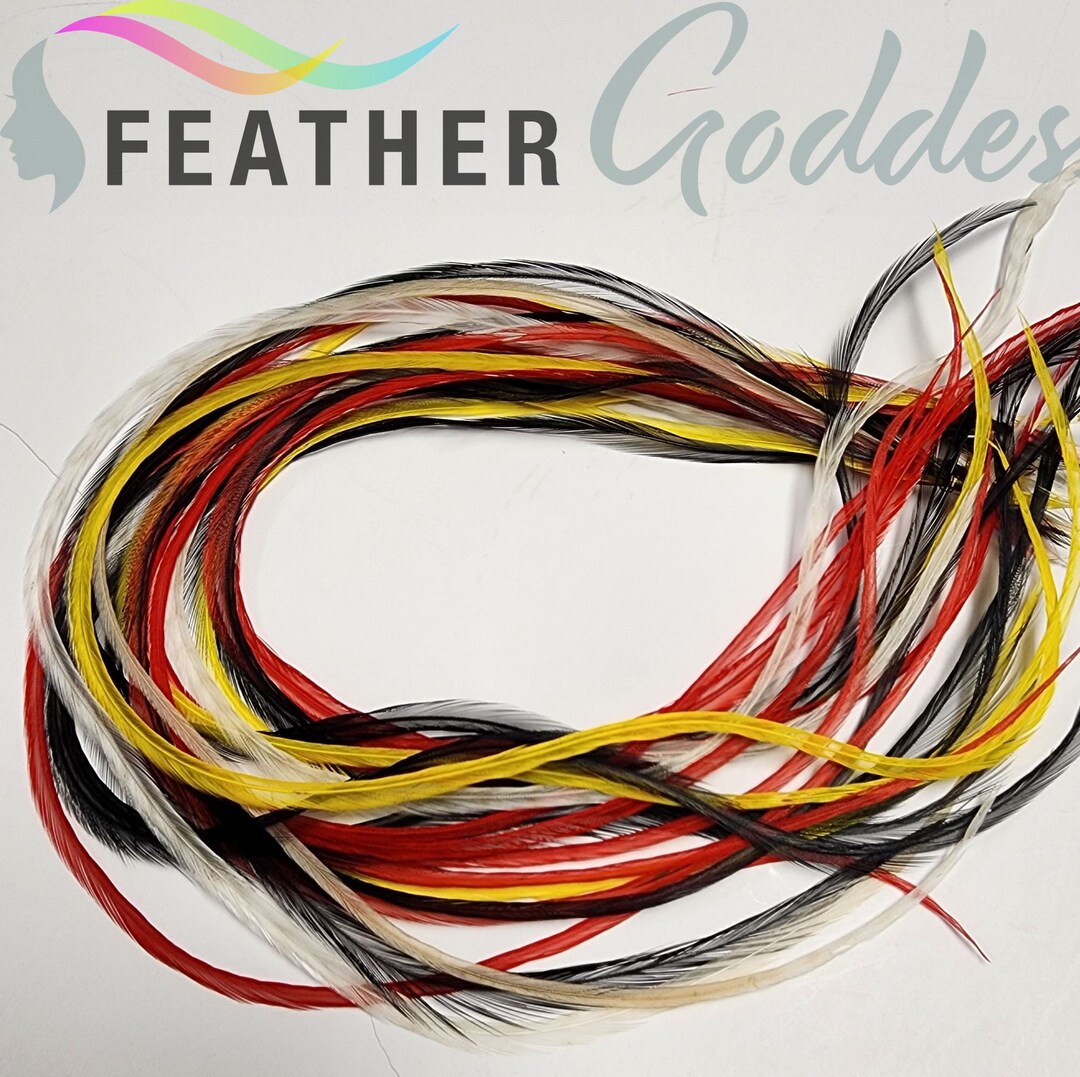 Medicine Wheel Feather Hair Extensions With 3 Free Crimp Beads - Etsy
