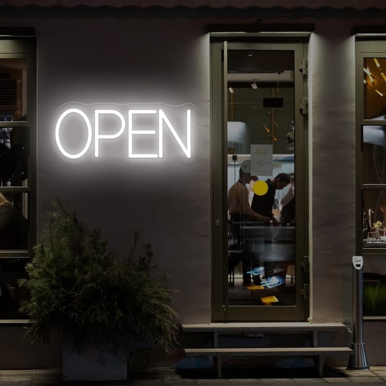 Open Neon Sign,neon Open Sign for Store Window,open Closed Light,open ...