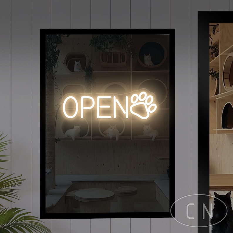 Pet Open LED Neon Sign, Open Neon Sign,pet Store Neon Sign,pet Shop ...