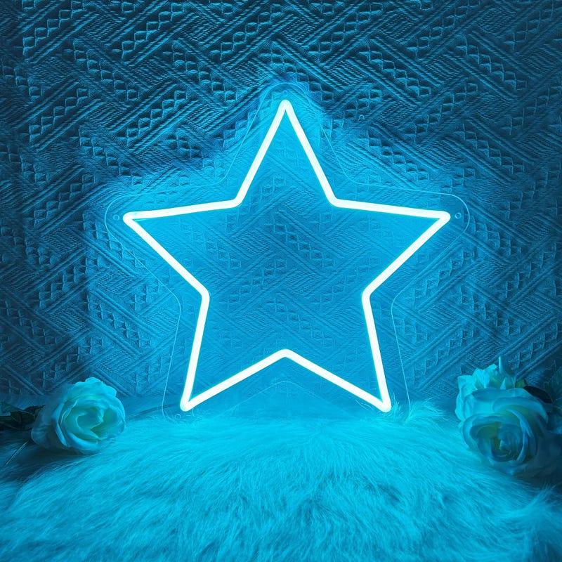 Neon Stars - Etsy