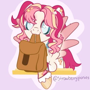 Custom MLP Digital Art, Personalized Pony Portrait (digital Download ...