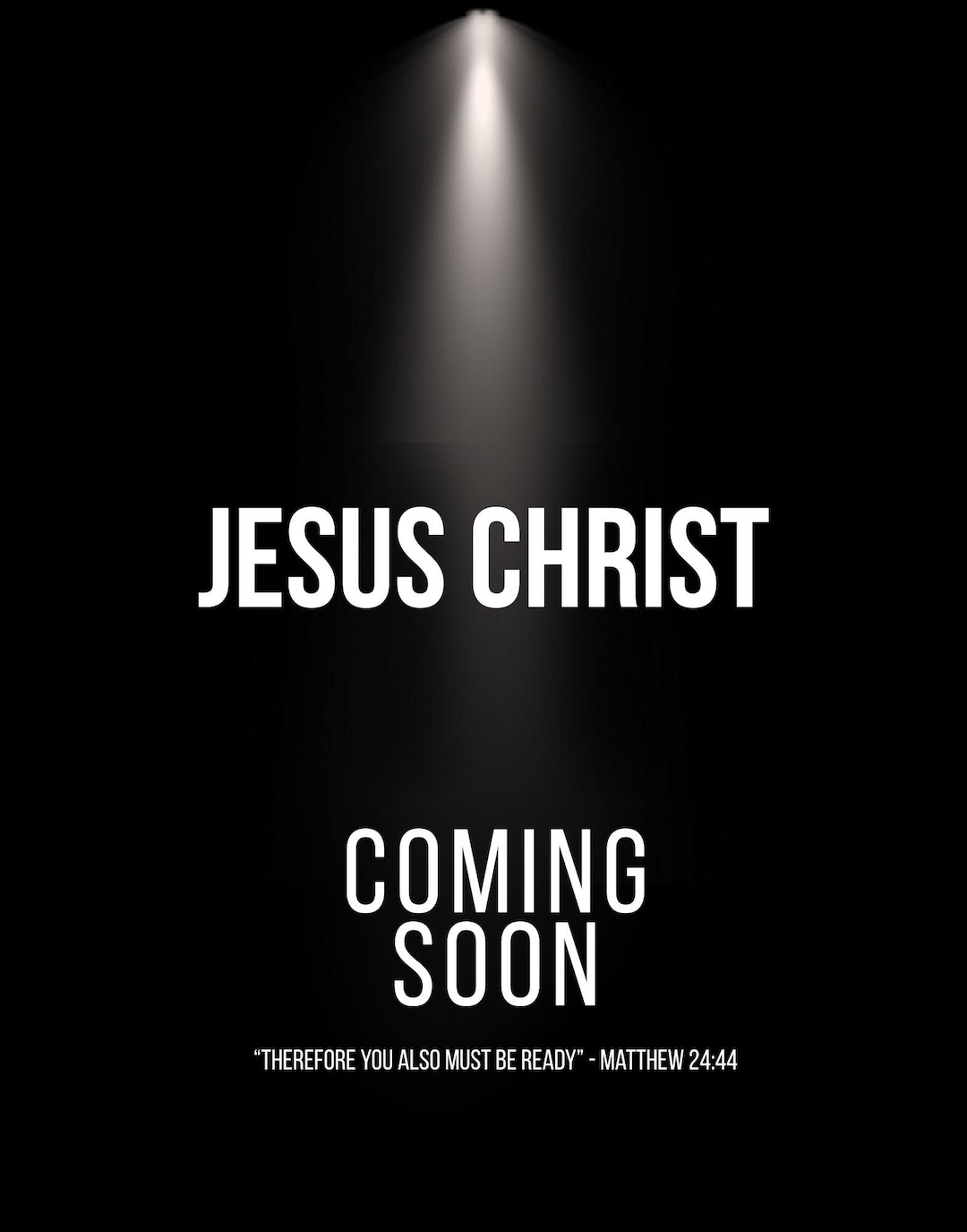 Jesus Christ Coming Soon | Christian Wall Art | Bible Verse Printable ...