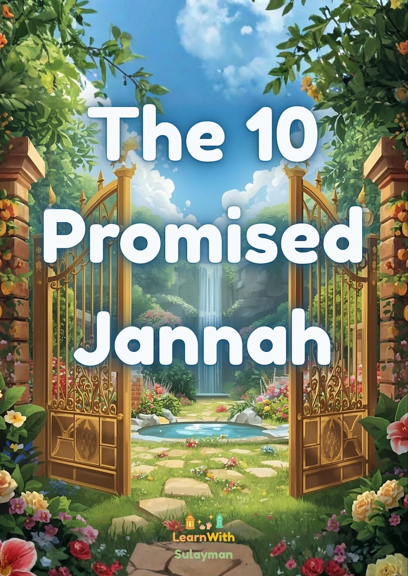 10 Promised Jannah – Islamic Printable for Kids | Learn About Sahabah ...