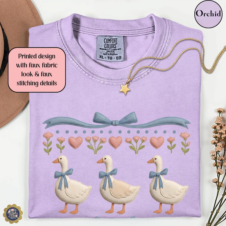 Comfort Colors Cottagecore Goose Tee, Retro Farm Animal Shirt - Etsy