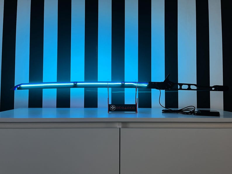 Cyberpunk 2077 Katana LED USB - 3D Printed PLA With Stand Arasaka ...