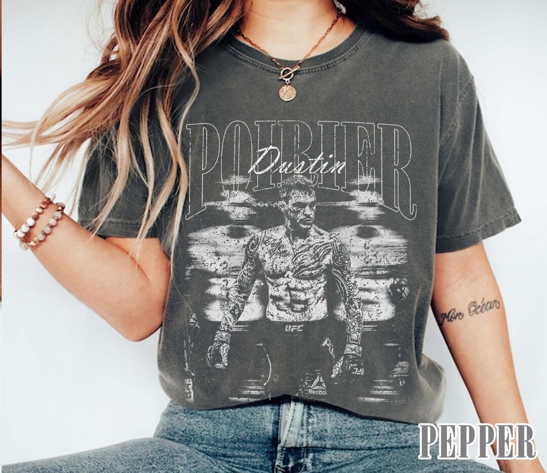 Dustin Poirier Boxing Vintage Shirt - Etsy