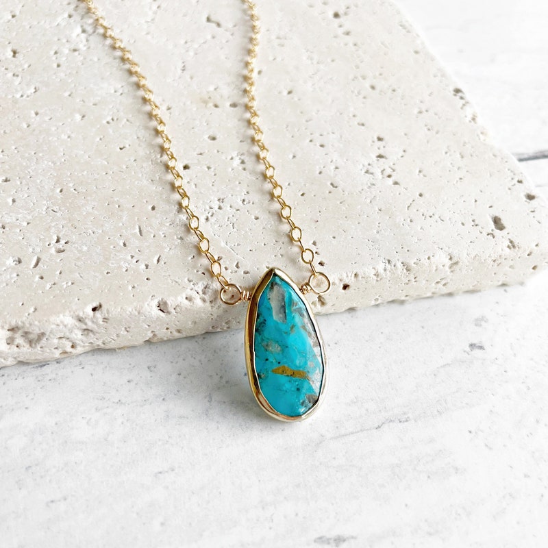 Turquoise Pendant - Etsy